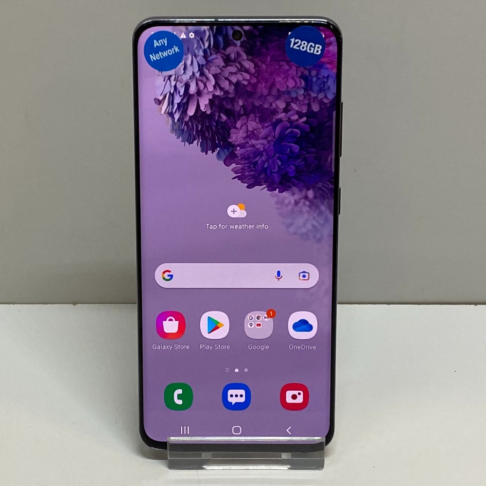 Pre-owned Samsung Galaxy S20 5G Unlocked Model SM-G981B/DS 128GB Dual ...